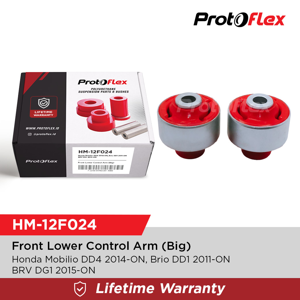 Protoflex Bushing Lower Arm Depan (Besar) Mobilio Brio BRV