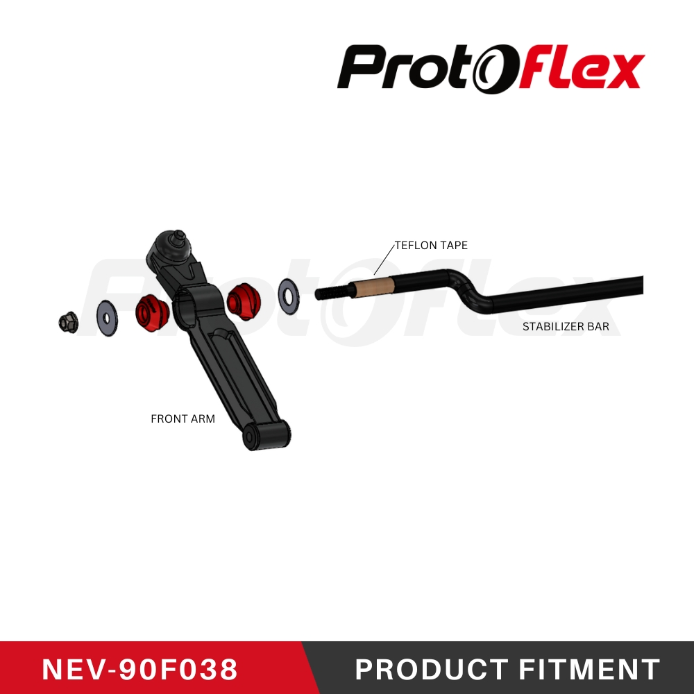 Protoflex Front Stabilizer Clamp NETA V, NETA V-II